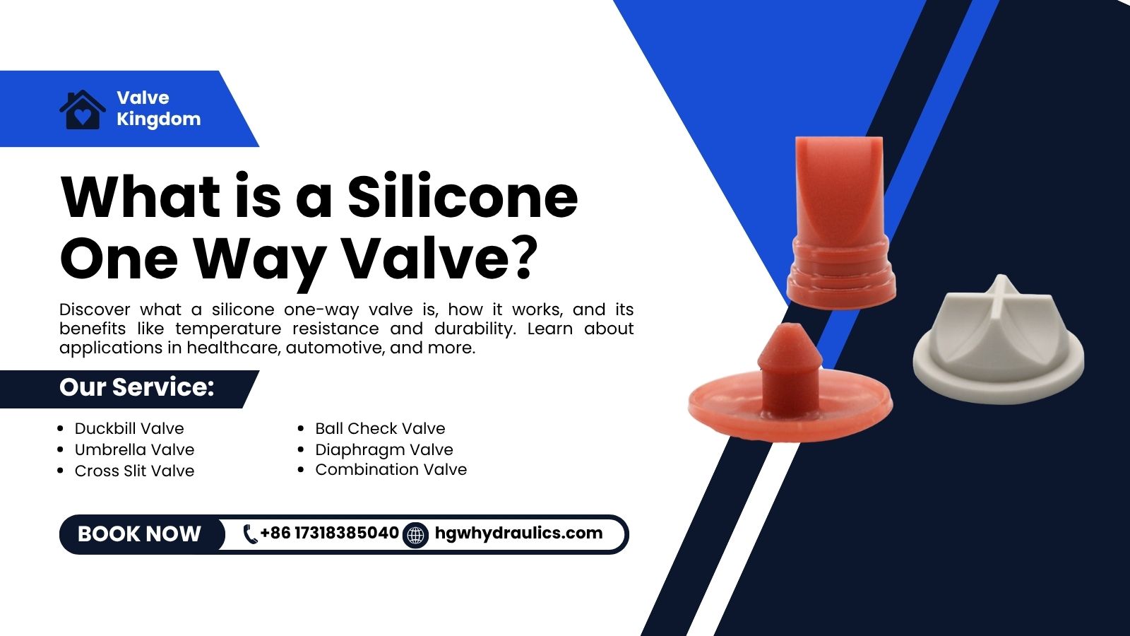 What is a Silicone One Way Valve？